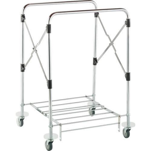 ■テラモト スタンディングカート(本体) 大 バンパー無し〔品番:DS2260600〕【8173068:0】[直送DS][店頭受取不可]