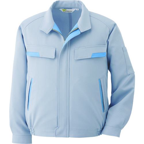 ■ミドリ安全 静電気帯電防止作業服 ブルゾン(薄地) シルバーグレー サイズM〔品番:VES271UEM〕【8259191:0】[店頭受取不可]