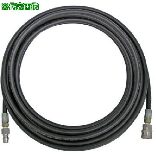 ■Asada 3/8高圧ホース 200V冷水・エンジン式用 10m ワンタッチカプラ〔品番:HD03002〕【8291339:0】[店頭受取不可]