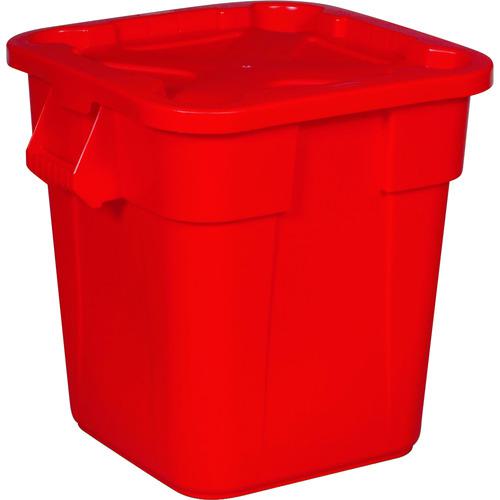 ■ラバーメイド 【売切廃番】スクエアブルートコンテナ・スナップロック付きフタセット〔品番:RM3517RD〕【8559516:0】[直送DS][店頭受取不可]