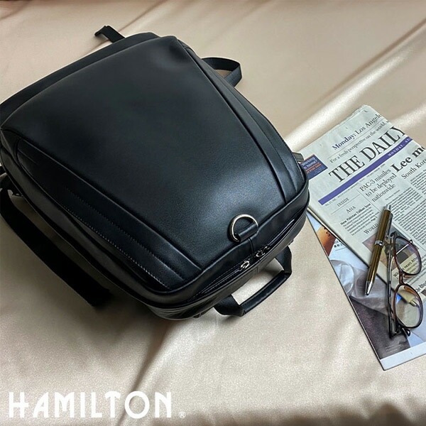 リュックサック デイパック 馬革 本革 メンズ レディース 男女兼用 カジュアル 街持ち 軽量 KBN42533 ハミルトン HAMILTON 父の日 誕生日 プレゼント 送料無料