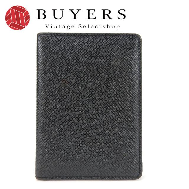 中古 ルイ・ヴィトン カードケース タイガ ブラック アルドワーズ パースケース メンズ 男性 LOUIS VUITTON