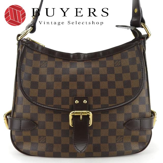 中古 ルイ・ヴィトン ハンドバッグ ハイバリー N51200 ダミエ ダミエキャンバス ブラウン ゴールド金具 肩掛け カジュアル レディース 女性 LOUIS VUITTON