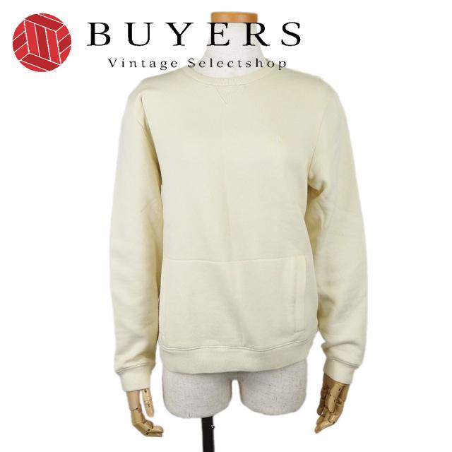 中古 ラルフローレン スウェット ローレン S コットン アクリル アイボリー トレーナー 裏起毛 アパレル レディース 女性 RALPH LAUREN
