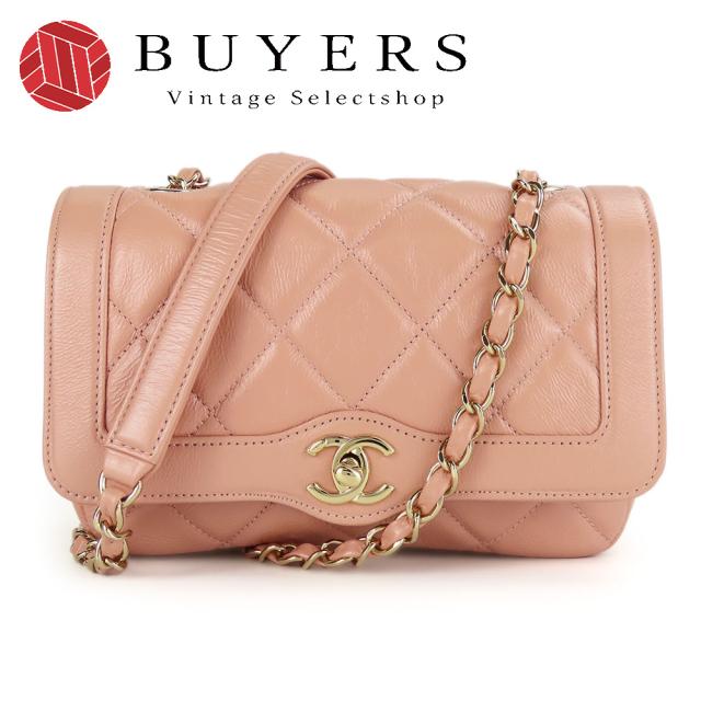 中古 シャネル ショルダーバッグ マトラッセ レザー ピーチベージュ ゴールド金具 29番台 ココマーク シングルチェーン レディース 女性 CHANEL
