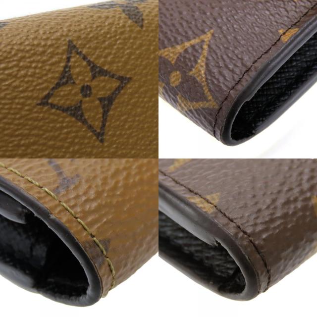 中古 ルイ・ヴィトン 二つ折り財布 ポルトフォイユ・ロザリ M82333