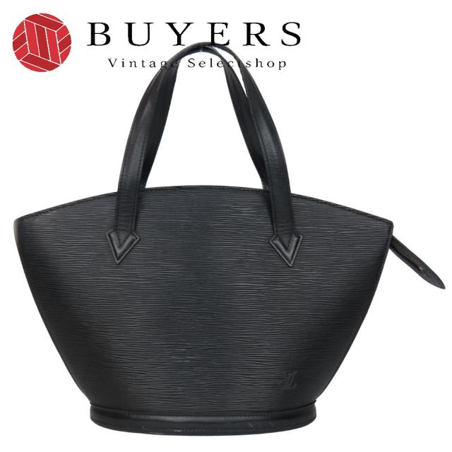 中古 ルイ・ヴィトン トートバッグ サンジャックPM M52272 エピレザー ノワール ブラック ゴールド金具 普段使い おしゃれ レディース 女性 LOUIS VUITTON