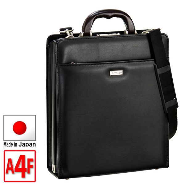 取寄品 ビジネスバッグ ビジネス鞄 日本製 木手 天然素材 大開きダレス A4F 縦型 ハンドバッグ ショルダーバッグ 22310 メンズハンドバッグ 送料無料
