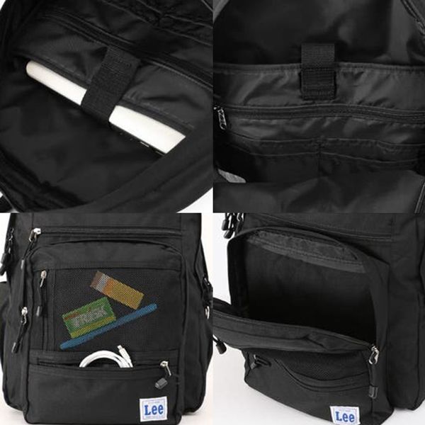 取寄品 リー Lee 多機能ロゴ入りバックパック リュックサック