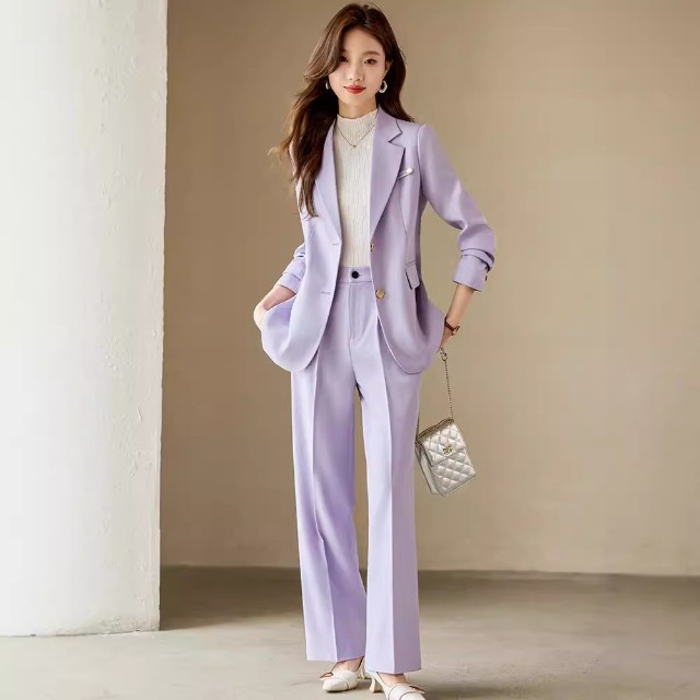 パンツスーツ パンツ フォーマル スーツ セットアップ 春新作 春 秋 長袖 レディース 女性 面接 おしゃれ エレガント ジャケット 入学式 卒業式 セレモニースーツ 七五三ママスーツ 卒園式 入園式 春服 母親 結婚式 洗える 通勤 ビジネス 仕事 20代 30代