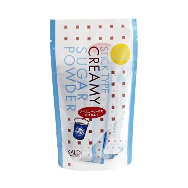 送料無料！KALDI オリジナル クリーミーシュガーパウダー スティック 10p カルディの通販はau PAY マーケット - 24EXP | au PAY マーケット－通販サイト