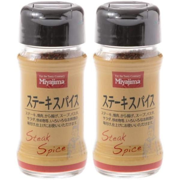 送料無料！【2個セット】[宮島醤油] ステーキスパイス 60gx2個スパイス 万能 ステーキの通販はau PAY マーケット - 24EXP | au PAY マーケット－通販サイト