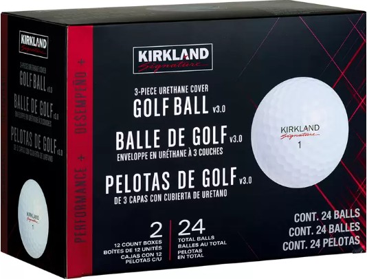 【3箱セット】パフォーマンス +V3 ゴルフボール 24個入 ×3箱　白