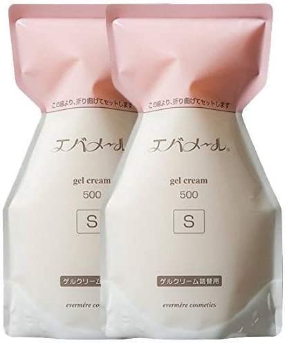 送料無料！【5個セット】エバメール ゲルクリーム 詰替用 500g レフィル ゲルクリームＳタイプ 詰替え用 500g　5個セット