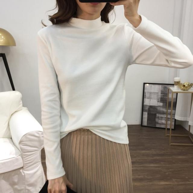 トップス ニットソー カットソー 袖あり 長袖 ハイネック タートルネック 伸縮性 かわいい 大人可愛い きれいめ シンプル カジュアル 大人 上品 おしゃれ お洒落 かっこいい レトロ