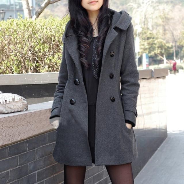 コート レディース アウター チェスター ダーツ ベルト コクーンシルエット Aライン ひざ丈 マニッシュ パフスリーブ 裏地 韓国風  軽い 軽量 フード付き 冬服 厚手 アウター  暖かい