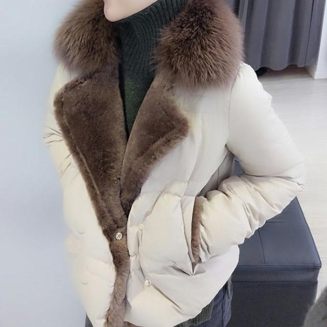 中綿ジャケット レディース ライダース風 ムスタンジャケット ダウン ショート丈 フェイクファー ポケット バイカラー アウター もこもこ ミディアム丈 オーバーサイズ 韓国風 軽い 軽量