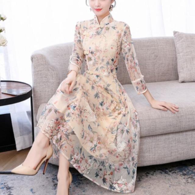 ドレス おすすめ おしゃれ お洒落 激安 安い 送料無料 プチプラ パーティードレス お呼ばれ ドレス フォーマル ドレス ロングドレス ラウンジ ドレス シースルー ドレス ハイネック ドレス