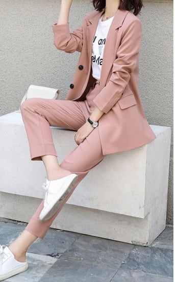 セットアップ スーツ パンツ ボトムス ジャケット ダブルブレスト 長袖