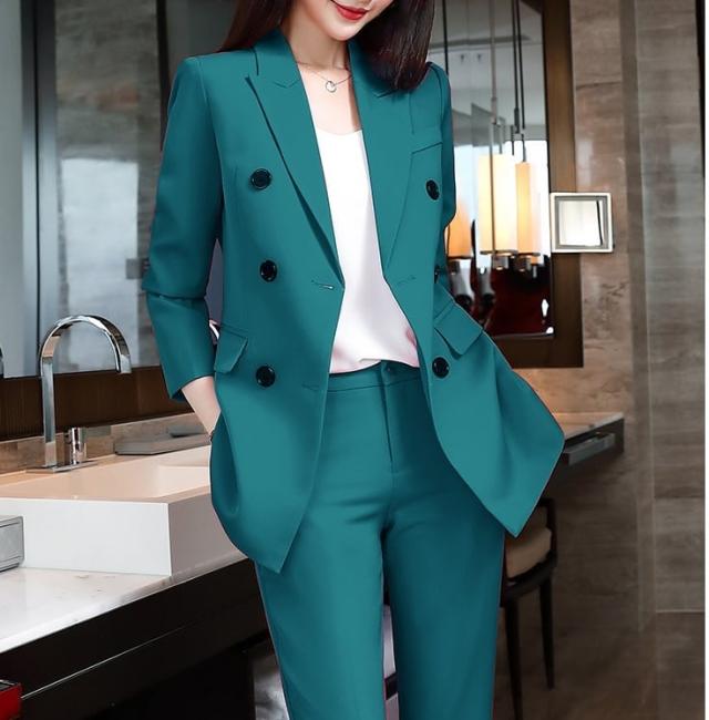 セットアップ ジャケット 上着 スーツ ロング丈 袖あり 長袖