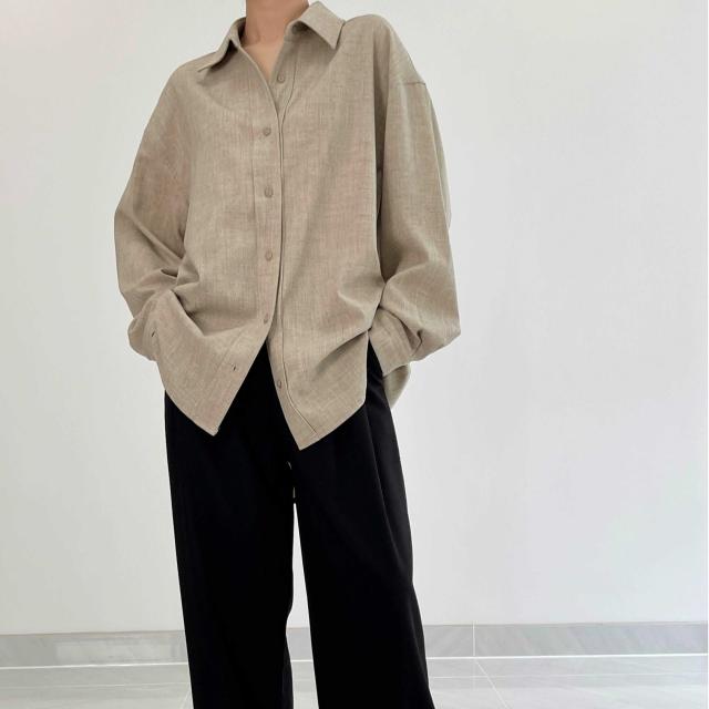 トップス 長袖 シャツ ブラウス 白シャツ ドロップショルダー ゆったり ルーズ フロントボタン 羽織 メンズライク マニッシュ 人気 おすすめ おしゃれ お洒落 激安 安い 送料無料 プチプラ