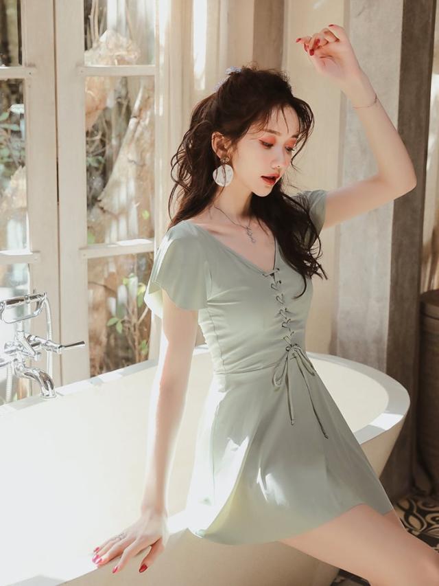 水着 体系カバー水着 かわいい 大人可愛い きれいめ セクシー sexy カジュアル ナチュラル ゴージャス 華やか 大人 大人っぽい おしゃれ お洒落 レトロ 主役級 存在感 女っぽ ラブリー