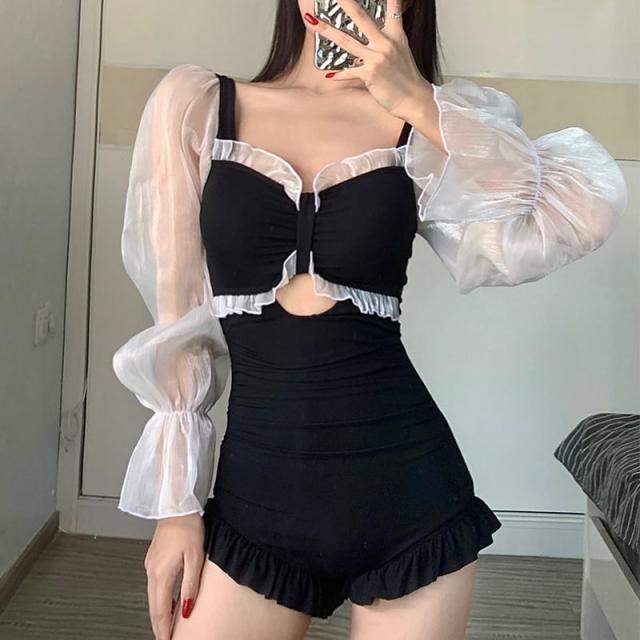 水着 タンキニ 体系カバー水着 フリル 谷間魅せ 盛れる かわいい 大人可愛い きれいめ セクシー sexy シンプル カジュアル ナチュラル ゴージャス 華やか 大人 大人っぽい おしゃれ お洒落