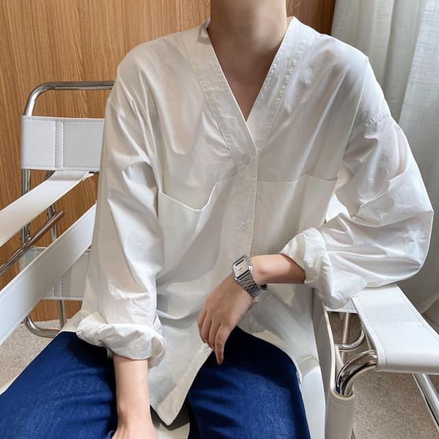 トップス シャツ ブラウス 袖あり 長袖 襟付き 大人可愛い ニュアンスカラー ビッグシルエット オーバーサイズ スナップボタン きれいめ シンプル カジュアル 大人 上品 おしゃれ お洒落