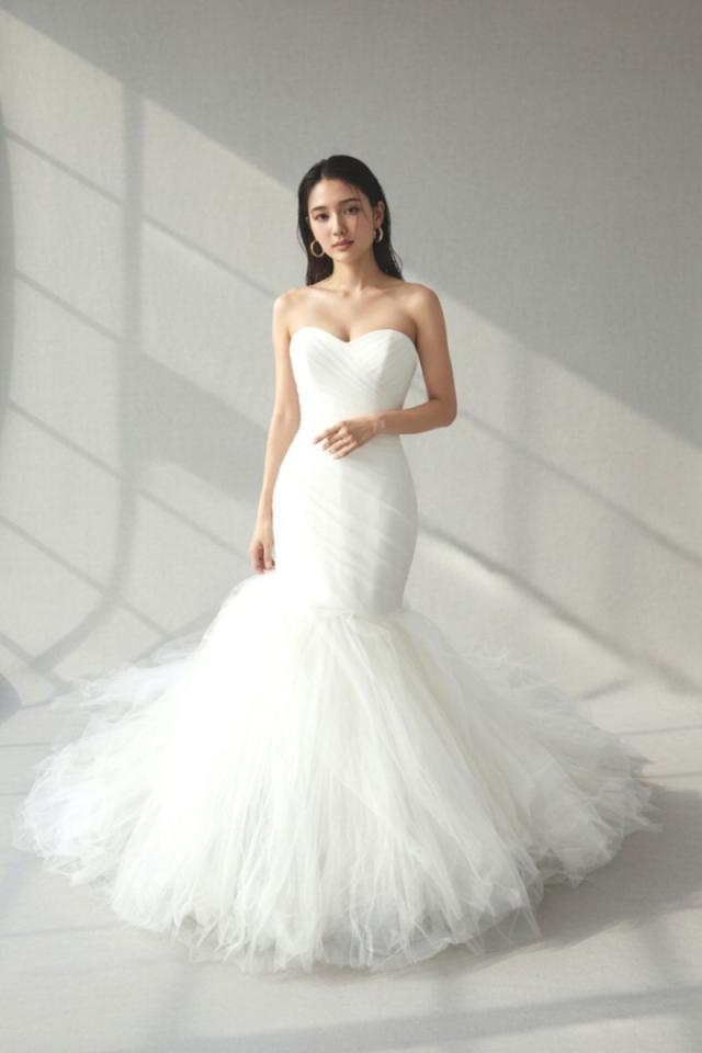 ヴェラウォン VERA WANG Pavlova パヴロワ マーメイドライン ウェディングドレス ホワイト 白 ファーストオーナー