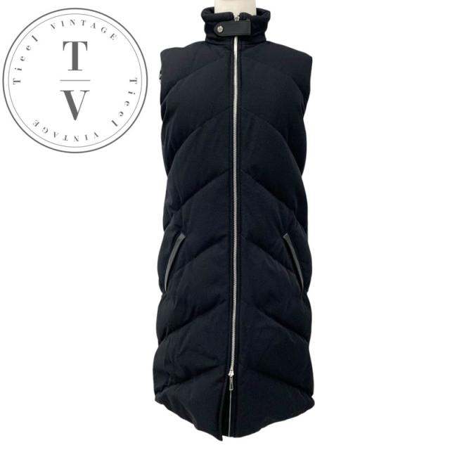 エルメス HERMES アウター ナイロン ブラック 黒 ダウンベスト