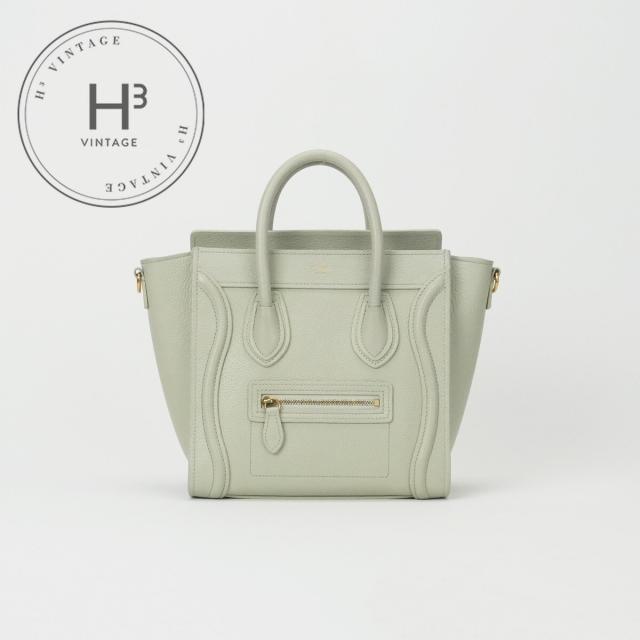 セリーヌ CELINE ラゲージ ナノ ナノラゲージ ラゲージナノ バッグ トートバッグ ショルダーバッグ ドラムドカーフスキン