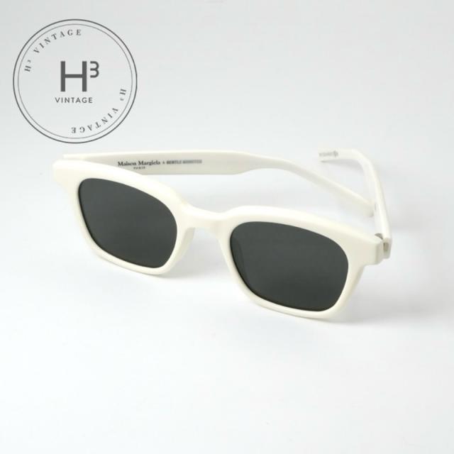 メゾンマルジェラ MAISON MARGIELA サングラス ホワイト ブラック ジェントルモンスター コラボ アイウェア