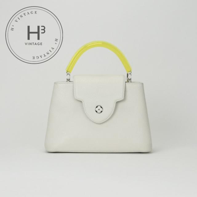 ルイヴィトン LOUIS VUITTON カプシーヌBB カプシーヌ BB バッグ トートバッグ ショルダーバッグ トリヨンレザー ホワイト 白