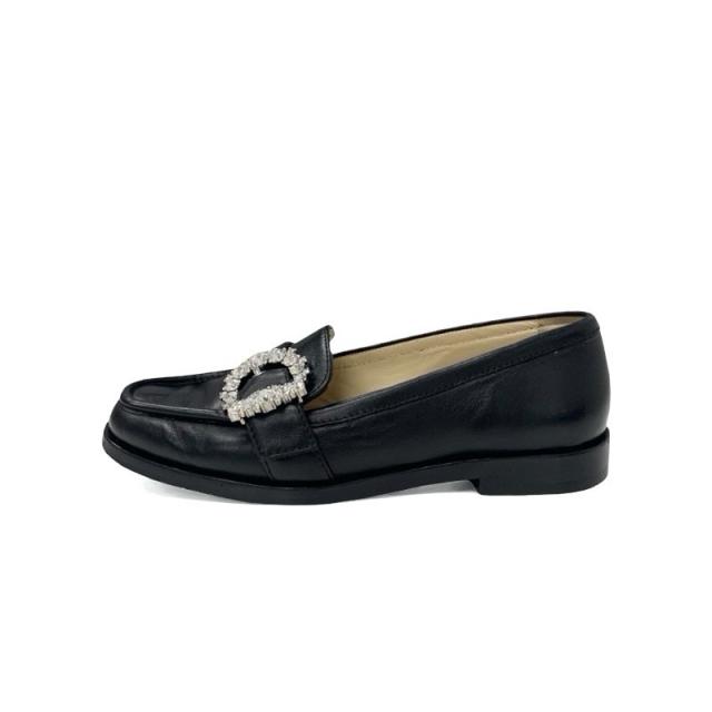 ジミーチュウ JIMMY CHOO ローファー 革靴 靴 シューズ レザー