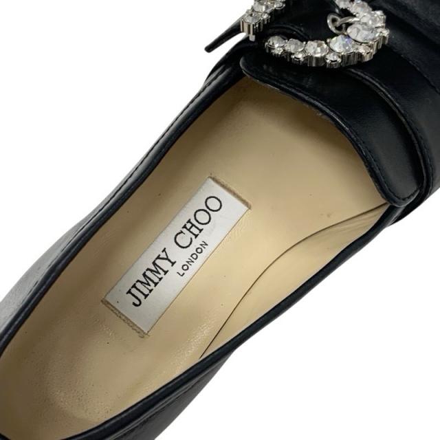 ジミーチュウ JIMMY CHOO ローファー 革靴 靴 シューズ レザー