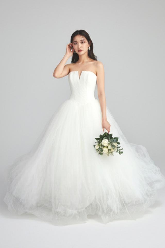 ヴェラウォン VERA WANG BRIDE Fernanda フェルナンダ プリンセスライン ウェディングドレス ホワイト 白 ファーストオーナー チュール