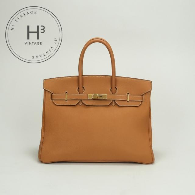エルメス HERMES バーキン35 バーキン 35 バッグ トートバッグ アルデンヌ ナチュラルサブレ Naturalsable ベージュ beige ゴールド金具