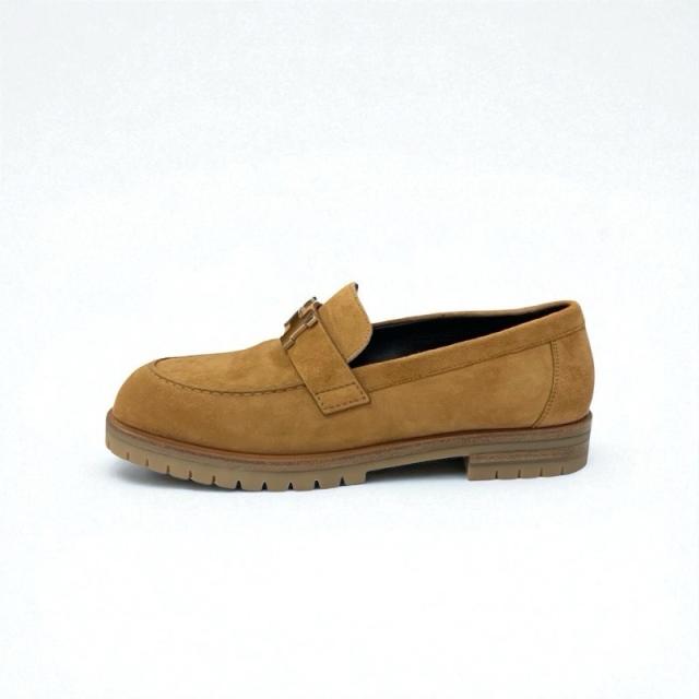 エルメス HERMES フォーブル ローファー 革靴 靴 シューズ スエード