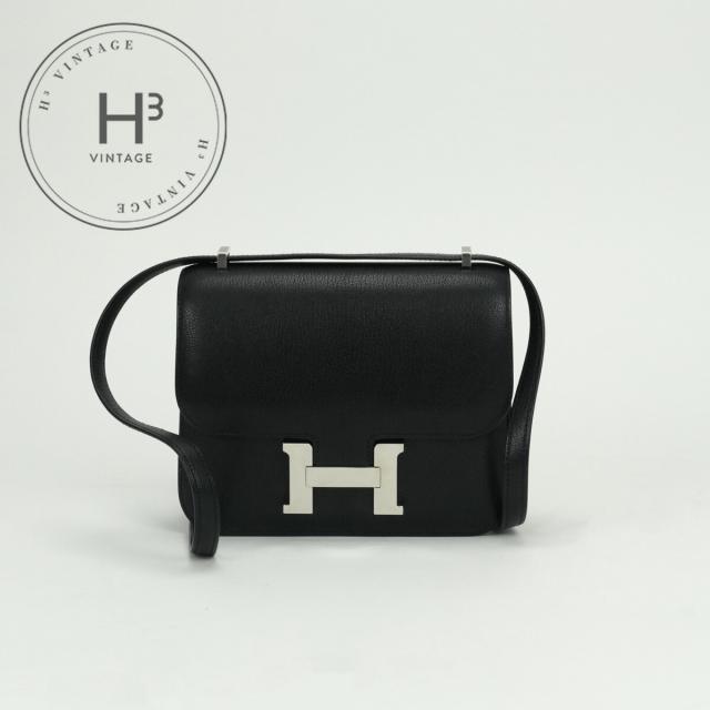 エルメス HERMES コンスタンス3 ミニ18 コンスタンス 3 ミニ 18 バッグ ショルダーバッグ シェーブルコロマンデル ノワール Noir ブラック