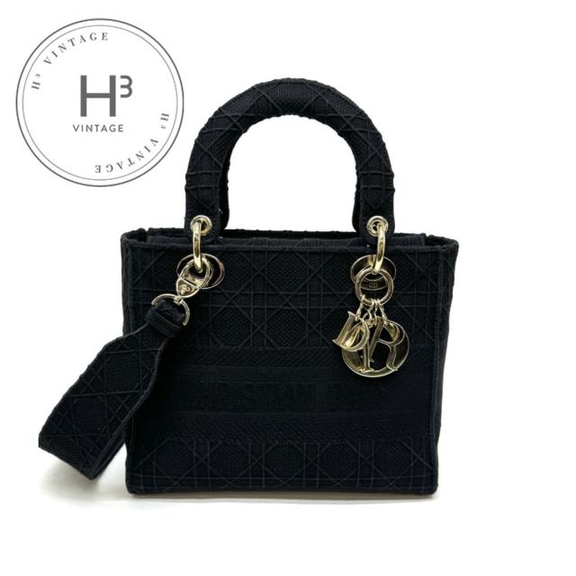 クリスチャンディオール CHRISTIAN DIOR ディオール オール レディ D-ライト ミディアム Dior Or Lady D-Lite ミディアムバッグ