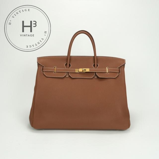 エルメス HERMES バーキン40 バーキン 40 バッグ トートバッグ トゴ ゴールド Gold ブラウン brown 茶 ゴールド金具 ハンドバッグ