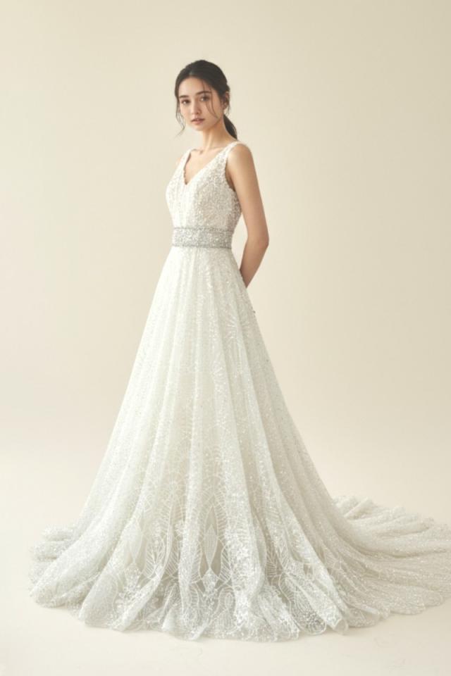 ガリアラハヴ Galia Lahav G-102　GALA102 Aライン ウェディングドレス As Sample ファーストオーナー