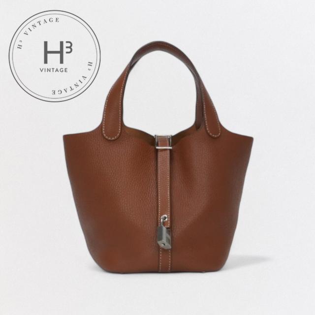 エルメス HERMES ピコタンロックPM ピコタンロック PM ピコタンPM ピコタンロック18 バッグ トートバッグ トリヨンクレマンス Gold