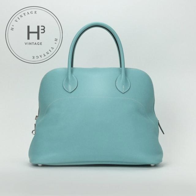 エルメス HERMES ボリードリラックス35 ボリードリラックス 35 ボリード35 バッグ トートバッグ エプソン ブルーアトール blueatoll ブルー