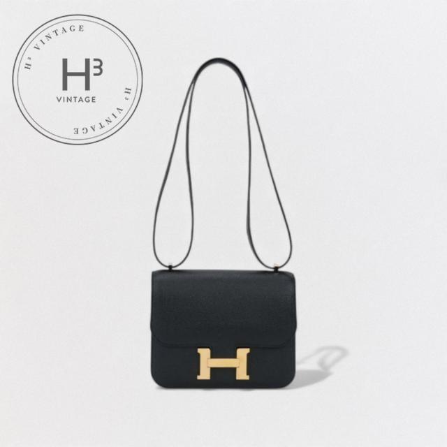 エルメス HERMES コンスタンス3 ミニ18 コンスタンス 3 ミニ18 バッグ ショルダーバッグ エプソン ノワール Noir ブラック Black 黒