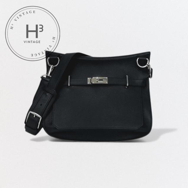 エルメス HERMES ジプシエール34 ジプシエール 34 バッグ ショルダーバッグ トリヨンクレマンス ノワール Noir ブラック Black 黒
