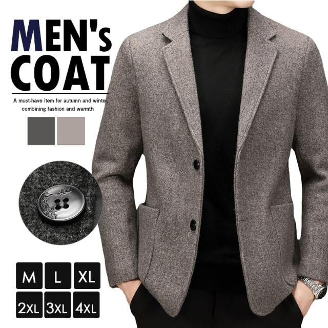 テーラードジャケット メンズ ビジネス アウター コート ブレザー 春秋冬 ジャケット 紳士 長袖 通勤 厚手 入学式 卒業式 入園式 結婚式 就活