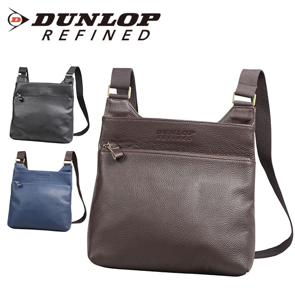 DUNLOP REFINED ダンロップ・リファインド 牛革ボディショルダーバッグ 4392 1点