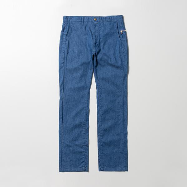 ジーンズ企画工房 フィルスマート 多機能らくあき 綿麻ストレッチデニムパンツ 1373 1本