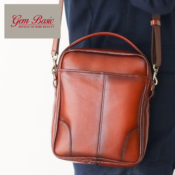 スワン GEM BASIC（ジェムベーシック） 牛革 2WAYショルダーバッグ 1505 1個